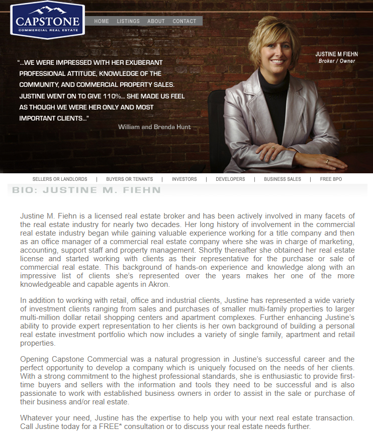 Commercial Realtor Bio Samples & Writing Tips | SeoDennis